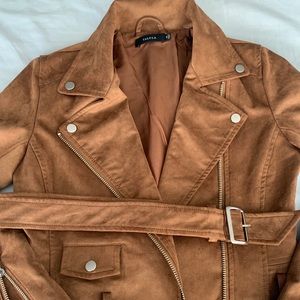 Talula | Jackets & Coats | Aritzia Brown Suede Jacket | Poshmark